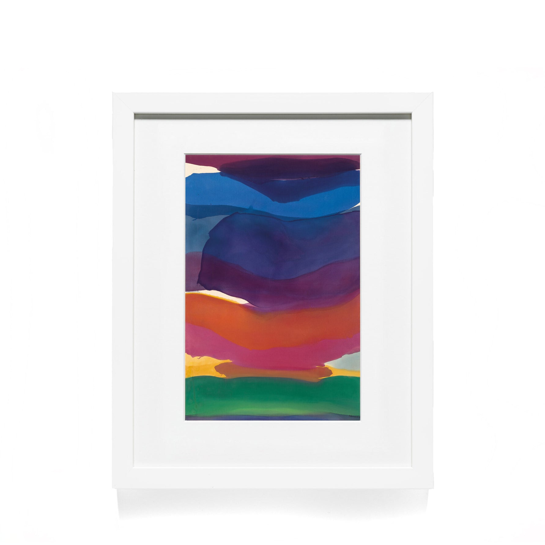 Gretchen Albrecht "Banded Orange" Reproduction Print – Christchurch Art ...