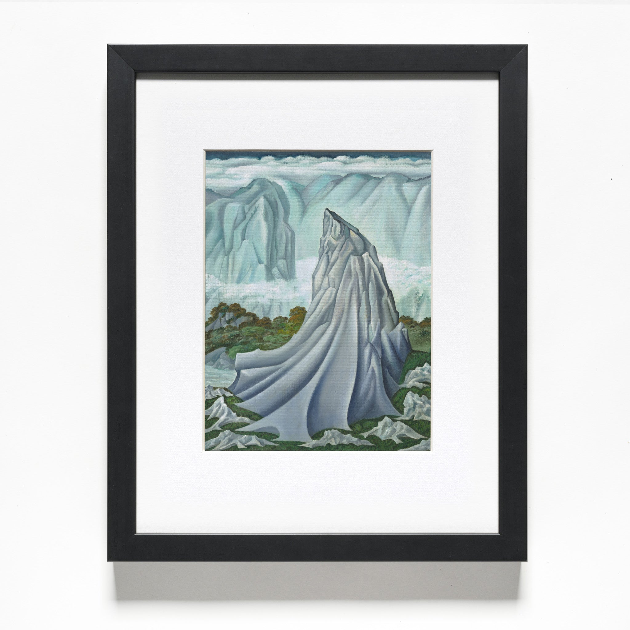 Leo Bensemann "Rain in the Paradise Garden" Reproduction Print ...