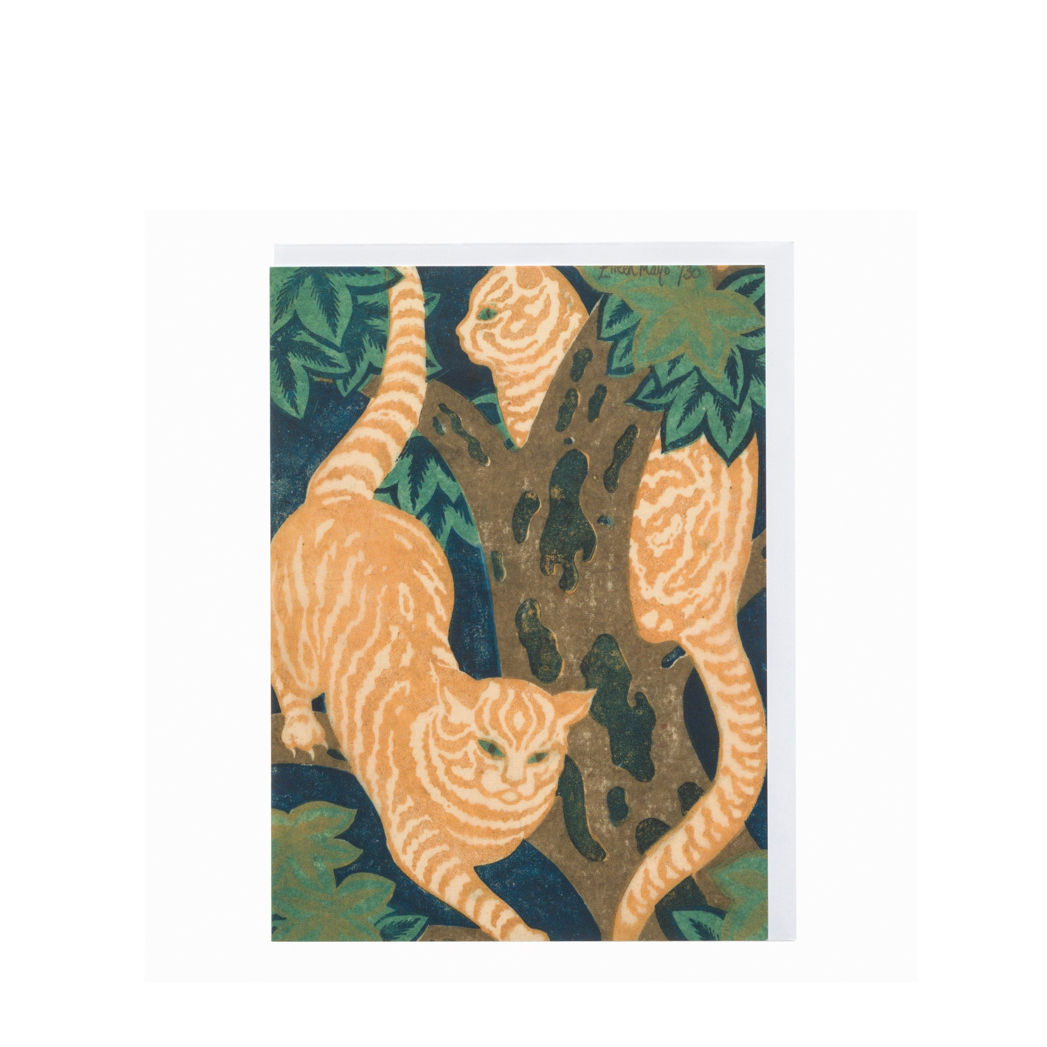 Eileen Mayo "Cats in the Trees" Card – Christchurch Art Gallery Design ...