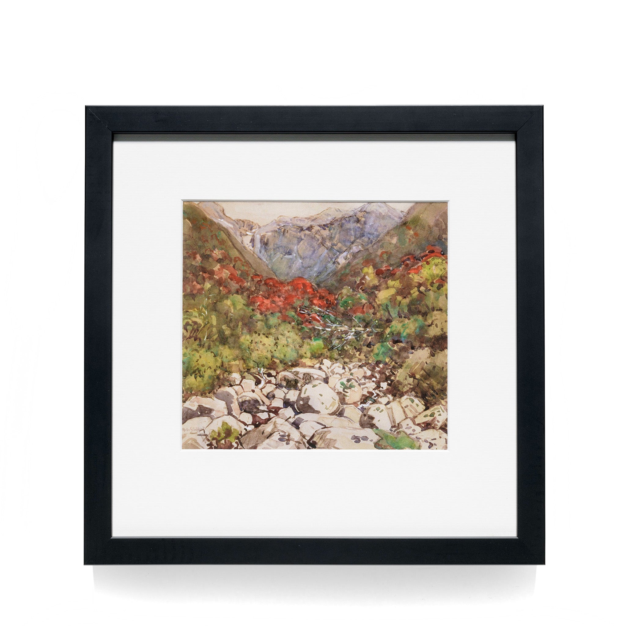 Margaret Stoddart "An Otira Stream..." Reproduction Print ...