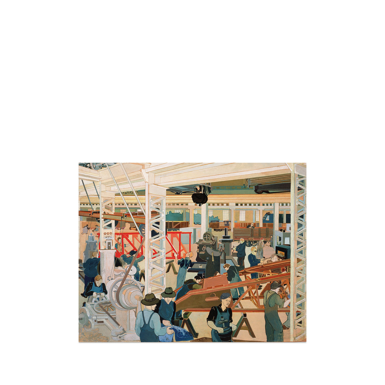 Louise Henderson "Addington Workshops" Postcard – Christchurch Art ...